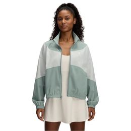 Under Armour - "Rival" Jacke, wasserfest f&uuml;r Damen (Gr&uuml;n)