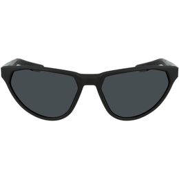 Nike - "Maverick Fierce" Katzenauge-Sonnenbrille f&uuml;r Herren/Damen Unisex (Matt Schwarz/Dunkelgrau)