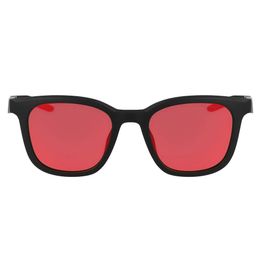 Nike - Quadratisch-Sonnenbrille, Alltag (Schwarz/Rot)