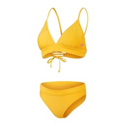 Speedo - Zweiteiliger Badeanzug f&uuml;r Damen (Gelb)