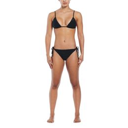 Nike - Bikini Oberteil f&uuml;r Damen, Hinten geknotet (Schwarz)