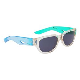 Nike - "II" Rechteck-Sonnenbrille, Kunststoff (Kokosmilch/Marine)