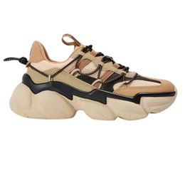 Steve Madden - Schuhe f&uuml;r Damen, Klobiger Absatz (Khaki/Schwarz)