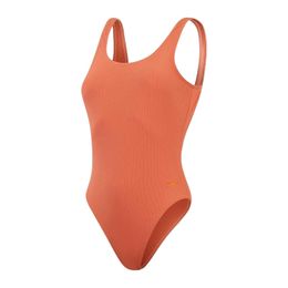 Speedo - Badeanzug f&uuml;r Damen (Braun/Orange)
