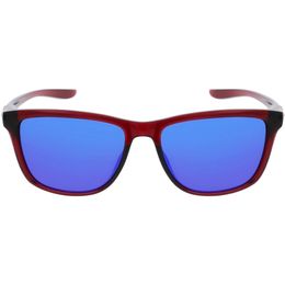 Nike - "Icon" Quadratisch-Sonnenbrille f&uuml;r Herren/Damen Unisex (Betenrot/Grau)