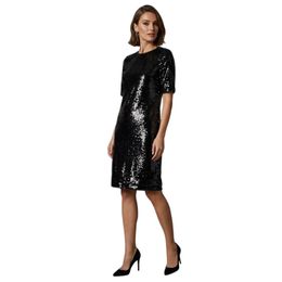 BOSS - Shift-Kleid f&uuml;r Damen, Polyester (Schwarz bedruckt)