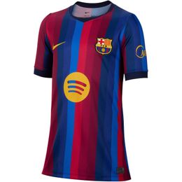 Nike FC Barcelona 26-27 Heim Teamtrikot Kinder - Gr&ouml;&szlig;e 128/134 - rot