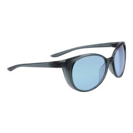 Nike - "Essence" Oval-Sonnenbrille f&uuml;r Damen (K&uuml;hles Grau/Blau)