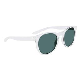 Nike - "Horizon Ascent" Rund-Sonnenbrille (Transparent/Gr&uuml;n)