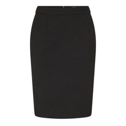 BOSS - "Vilea" Bleistiftrock f&uuml;r Damen, Jersey, Leger (Schwarz)