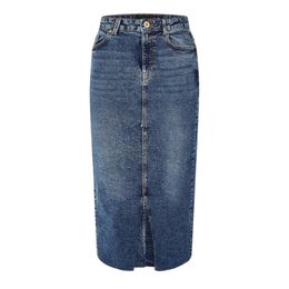 Pieces - Bleistiftrock f&uuml;r Damen, Denim (Blaues Denim)