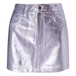 AMY LYNN AmyLynn - Minirock f&uuml;r Damen, Tasche (Violett)