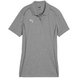 Puma - "TeamFINAL Casuals" Poloshirt f&uuml;r Damen (Grau)