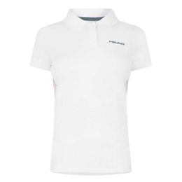 Head - "Club" Poloshirt f&uuml;r Damen (Wei&szlig;)