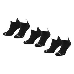 New Balance - Sneaker-Socken f&uuml;r Herren/Damen Unisex, Laufen (3er-Pack) (Schwarz)