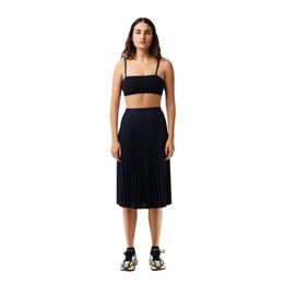 Lacoste - Midirock f&uuml;r Damen, Polyester (Dunkles Marineblau)