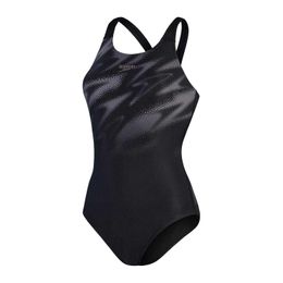 Speedo - "Hyper Boom" Badeanzug f&uuml;r Damen (Schwarz/Grau)