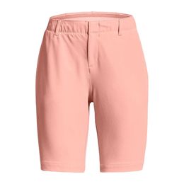 Under Armour - "Link" Golf Shorts f&uuml;r Damen (Pink/Silber)