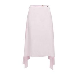BOSS - "Vicina" Midirock f&uuml;r Damen, Hoch geschnitten (Pink)