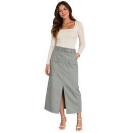 V&eacute;ro Moda Vero Moda - "Tanne" Bleistiftrock f&uuml;r Damen (Balsam Gr&uuml;n)