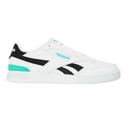 Reebok - "Court Advance" Logo Sneaker f&uuml;r Herren, Flach (Wei&szlig;/Schwarz/Petrol)