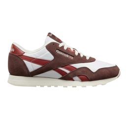 Reebok - "Glide" Sneaker f&uuml;r Damen, Wildleder, gepolstert, Flach (Wei&szlig;/Grau)
