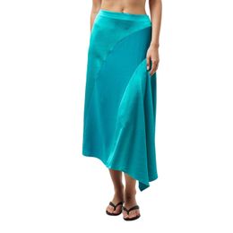 Ted Baker - Midirock f&uuml;r Damen, gewebter Stoff (Leuchtend Gr&uuml;n)