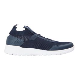 BOSS - "Extreme" Sneaker f&uuml;r Herren, Leder, Niedrig geschnitten (Dunkelblau)