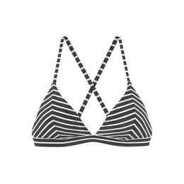 s.Oliver Triangel-Bikini-Top 'Hill' mehrfarbig Gr. 34 Cup A/B. Ohne B&uuml;gel