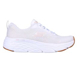 Skechers - "Max Cushioning Elite" Sneaker f&uuml;r Damen (Wei&szlig;/Ros&eacute;gold)