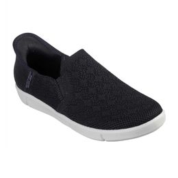 Skechers - "Breezest" Sneaker f&uuml;r Damen, Zum Anschl&uuml;pfen (Schwarz)
