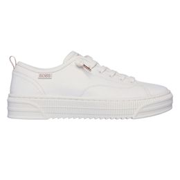 Skechers - "Bobs Copa" Sneaker f&uuml;r Damen, Plattform-Absatz (Wei&szlig;)