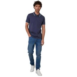 Threadbare. Threadbare - Poloshirt f&uuml;r Damen, Jet Tasche, Verriegelung (Blau)