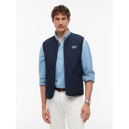 Tommy Hilfiger Herren Steppweste "DIAMOND QUILT"desert sky, Gr. XL, Web, Obermaterial: 100% Polyester, Westen, mit Rautensteppung und Rei&szlig;verschluss