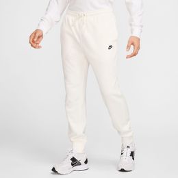 Nike Sportswear Herren Sporthose "M NK CLUB FT JOGGER"sail, sail, schwarz, Gr. XXL, unifarben, Sweatware, Obermaterial: 80% Baumwolle, 20% Polyester,