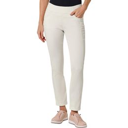 CREATION L PREMIUM Damen Schlupfjeans champagner Gr&ouml;&szlig;e 19