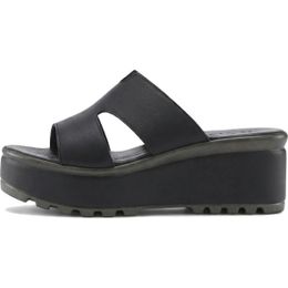Lascana Damen Pantolette schwarz Gr&ouml;&szlig;e 41