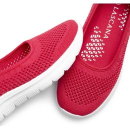 Lascana Damen Sneaker Ballerinas pink Gr&ouml;&szlig;e 40