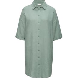 Damen Longbluse salbeigr&uuml;n Gr&ouml;&szlig;e 44