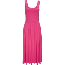 Vivance Damen Midikleid beere Gr&ouml;&szlig;e 42