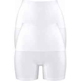 Petite Fleur Damen Formpants wei&szlig; Gr&ouml;&szlig;e 52/54