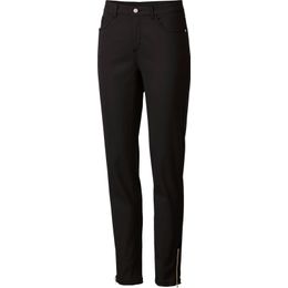 Ascari Damen Stretch-Jeans mit Bauch-weg-Effekt schwarz Gr&ouml;&szlig;e 19
