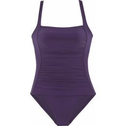 Lascana Damen Badeanzug lila Gr&ouml;&szlig;e 54E