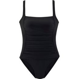 Lascana Damen Badeanzug schwarz Gr&ouml;&szlig;e 48C