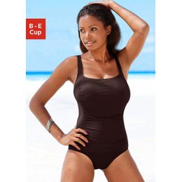 Lascana Damen Badeanzug braun Gr&ouml;&szlig;e 44E