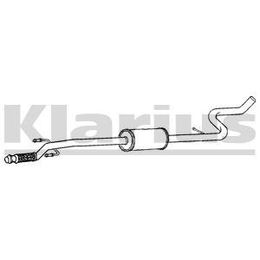 VEGAZ Mittelschalld&auml;mpfer pgs361 f&uuml;r Citro&euml;n/Peugeot