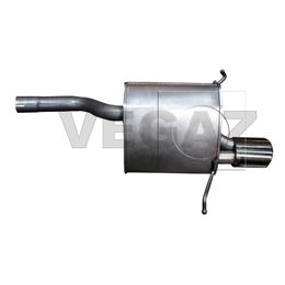 VEGAZ Endschalld&auml;mpfer ms338 hinten f&uuml;r Mercedes