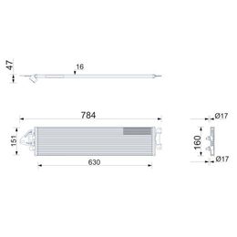 Mahle &Ouml;lk&uuml;hler, Automatikgetriebe clc478000p f&uuml;r MAN