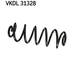 SKF Fahrwerksfeder vkdl31328 Hinterachse f&uuml;r Audi