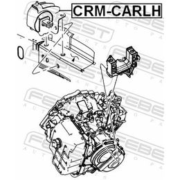 FEBEST Lagerung, Motor crmcarlh vorne links f&uuml;r Chrysler ALFAROME/Fiat/LANCI
